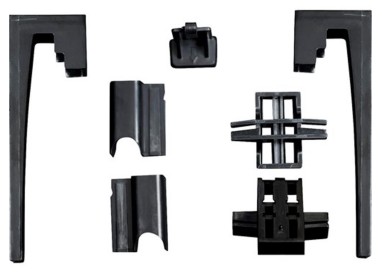 Set suporti Dennerle pentru filtrul Scapers Flow black