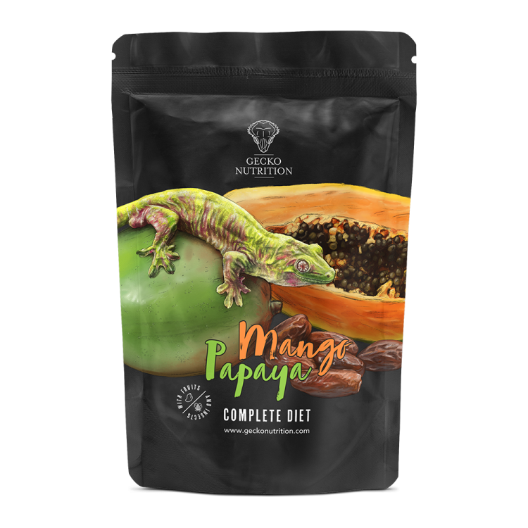 Hrana reptile Gecko Nutrition Mango Papaya 50g