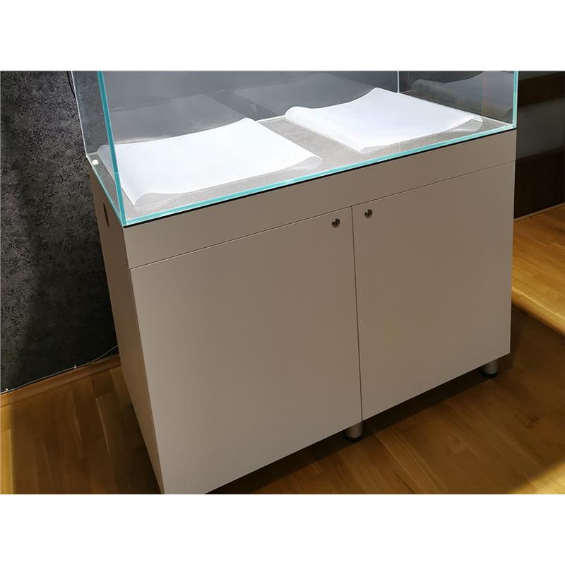 Stand acvariu alb pin 120x60x85 cm